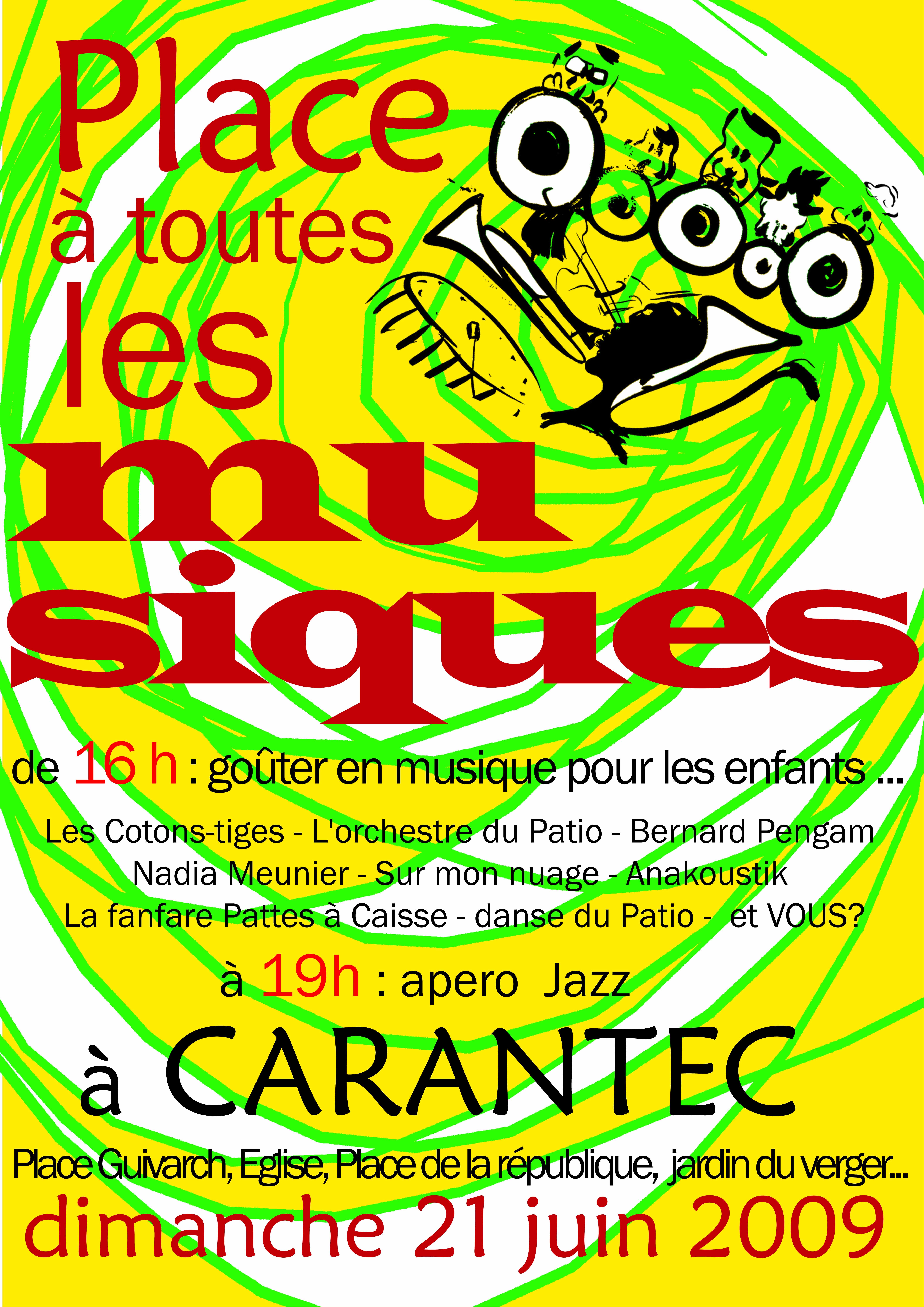 AFFICHEfête de la musique - Isabelle d'Arboussier